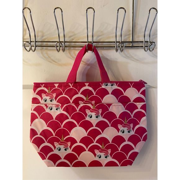 thirty-one | Bags | Thirty One Lunch Bag Pink Unicorn 4x1 Insulated New ...